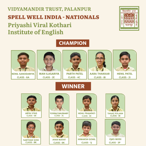 Spell Well India 2025: A Battle of Words in Banaskantha